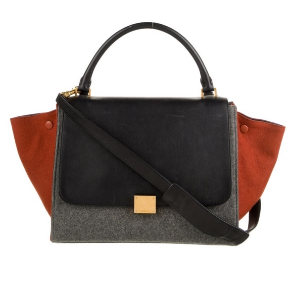 Bags | Celine Tricolor Bag | Poshmark